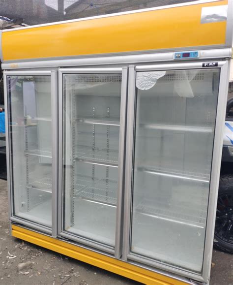 3 Door Glass Chiller Tv And Home Appliances Kitchen Appliances