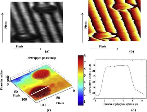 A Off Axis Interferogram B Wrapped Phase Map C Unwrapped Phase Download Scientific