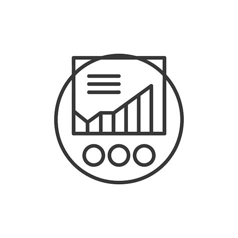 Premium Vector Minimalist Information Line Art Icon Logo Symbol