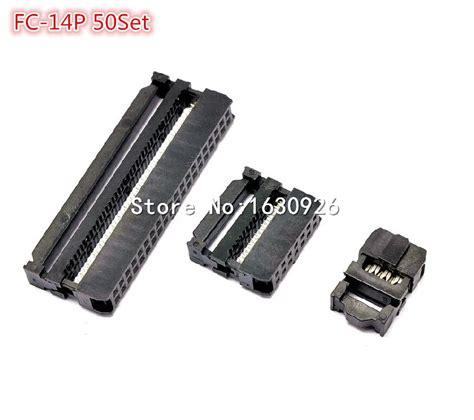 Pcs Mm Pitch Pin IDC FC Female Header Socket Connector FC In Connectors From Lights