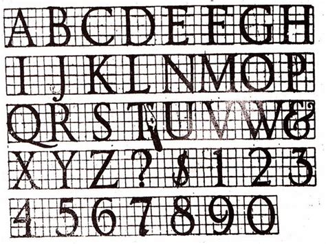 Engineering Drawing Technical Lettering