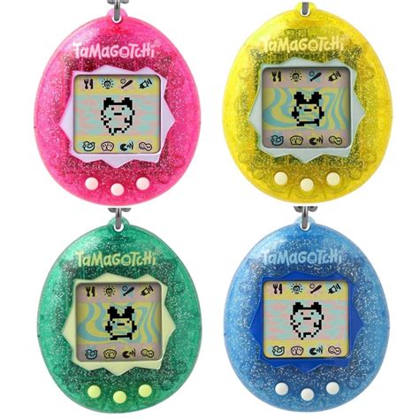 Ready Stock Tamagotchi Original Pink Yellow Green Blue Black White