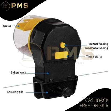 Jual Smart Feeder Dispenser Makanan Ikan Aquarium Automatic Food Feeder