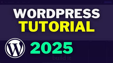 how to build a website using wordpress step by step video