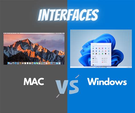 Face Off Mac Vs Windows Unraveling The Interface Battle Fdzeiner