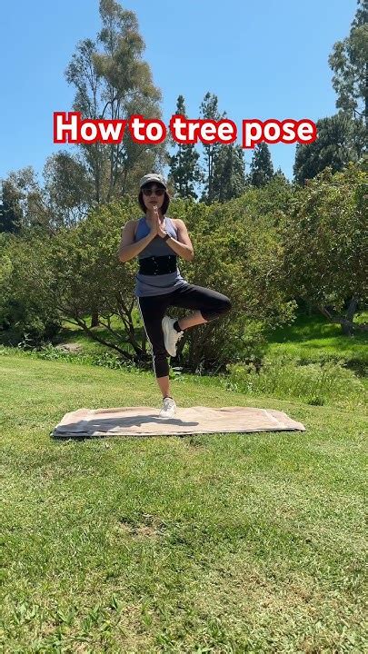 How To Tree Pose Youtube
