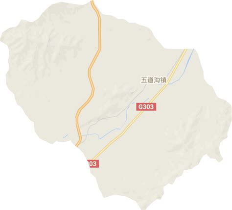 五道沟镇高清电子地图
