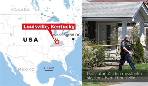 Sex Döda I Bankskjutning I Kentucky