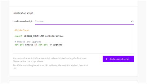 Initialization Scripts Documentation