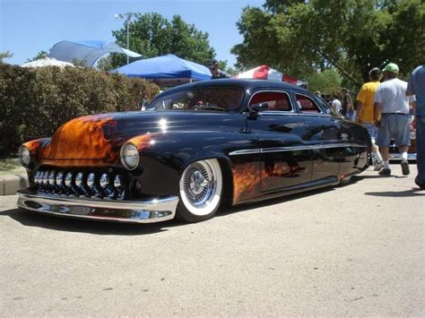 Custom Four Door Merc Chopped Slammed Wide White Wall Tires Desoto