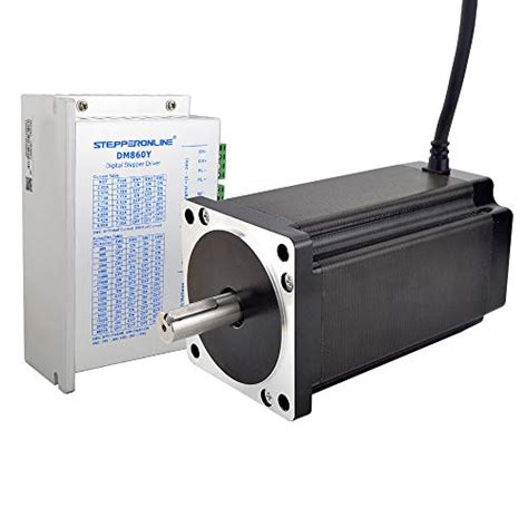 STEPPERONLINE 1 Axis Stepper Motor Kit 12 0Nm 6 0A Nema 34 Stepper Motor 2 4 7 2A DC36 110V