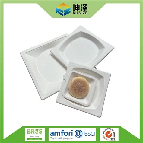 China Square Compostable Plates Manufacturers Suppliers Custom Square Compostable Plates
