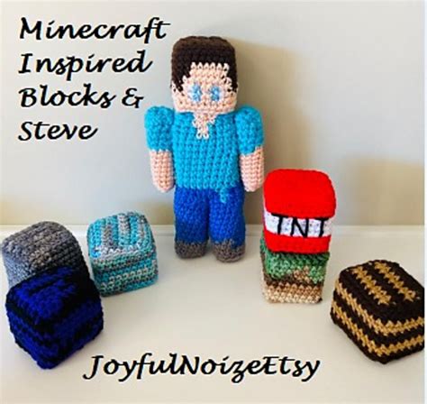 Ravelry Minecraft Inspired Block Steve Pattern By Catherine Hansen Ravelry Minecraft Inspired Block Steve Pattern By Catherine Hansen