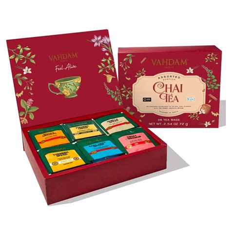 Chai Tea Assortment T Set 6 Variants