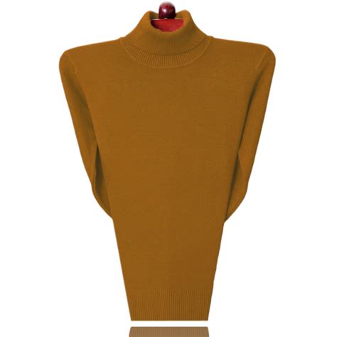 濮森狼纯色毛衣男秋冬季加厚高领羊绒衫中青年宽松大码打底羊毛衫虎窝淘