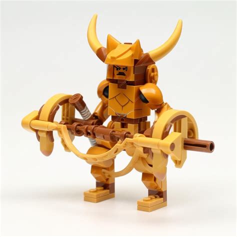 Premium Photo Lego Sai Swordsman A Powerful Sepiatoned Character With