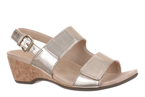 Vionic Marian Womens Wedge Arch Supportive Sandals Free Shipping