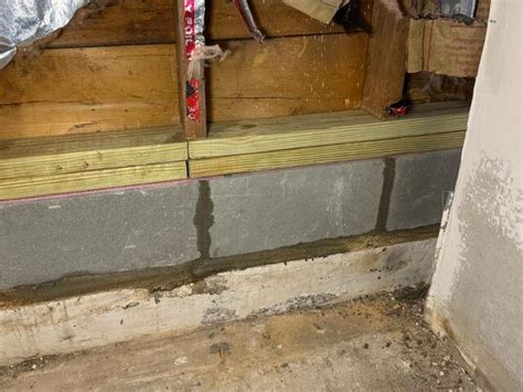 Connecticut Basement Systems Before And After Photo Set Footing