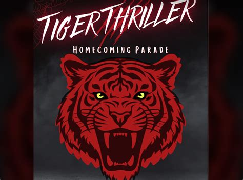 Circleville City Schools Homecoming Parade Themed Tiger Thriller
