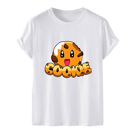 Acookiegod Merch Cookie Tee Printed Shirt Fashion Unisex Men Women T