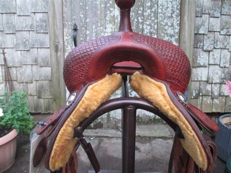 M L Leddy Cutting Saddle Fine Western Saddles