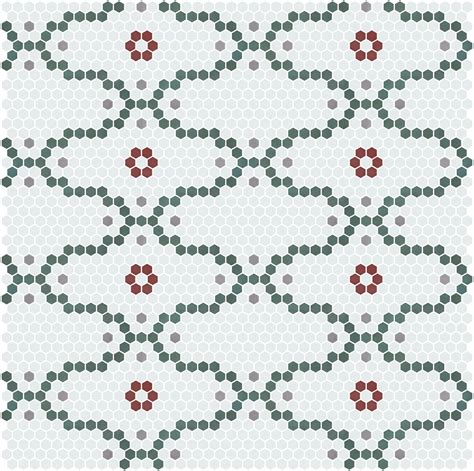 Hex Patterns Patterns With Hexagon Glass Mosaics
