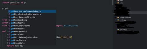 Python Type Stub File For Pybullet · Bulletphysics Bullet3 · Discussion