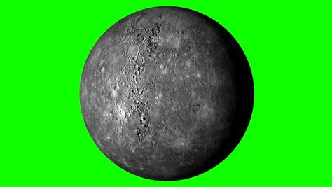 mercury rotating spinning full rotation seamless stock footage video