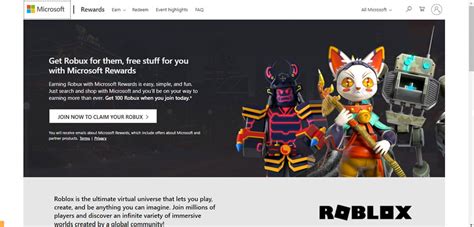 Microsoft Rewards Robux Card How To Redeem And Use It