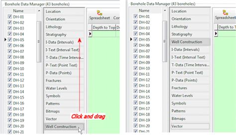 Defining Visible Data Tabs Tab Order And Tab Location