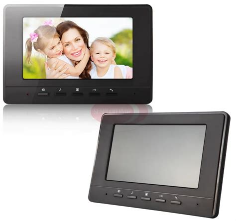 Monitor Intercom 7inch Color Tft Lcd Indoor Monitor Home Video Intercom
