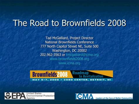 Tad Mcgalliard Brownfields Transaction Forum Ppt