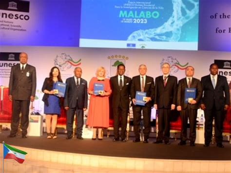 Entrega De Galardones Del Premio Internacional UNESCO Guinea Ecuatorial