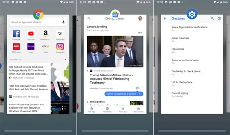How To Navigate Android Pie Using Gestures Pcmag