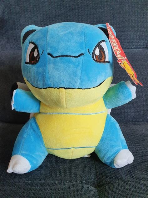 Pokemon Blastoise Plush Toy Hobbies And Toys Toys And Games On Carousell