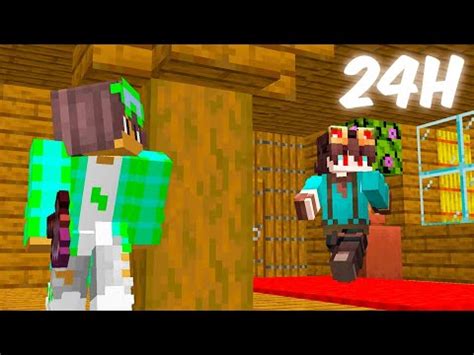 24H PARA EU ROUBAR MEU AMIGO NESSE SERVIDOR DE MINECRAFT YouTube