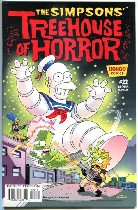 SIMPSONS TREEHOUSE OF HORROR NM Monsters Homer Bart Bongo Comic Books Modern