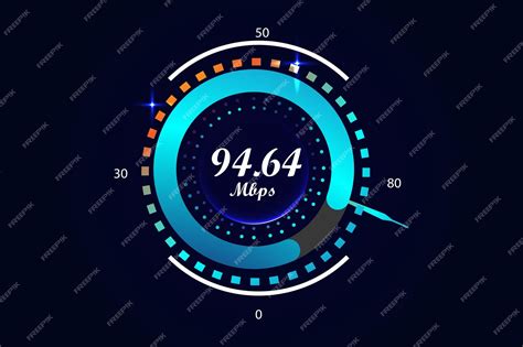 Premium Vector Vector Illustration Of Internet Speed Test Suitable
