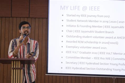 Deepak Doopati On Linkedin Delighted To Present How Ieee Membership And Networking