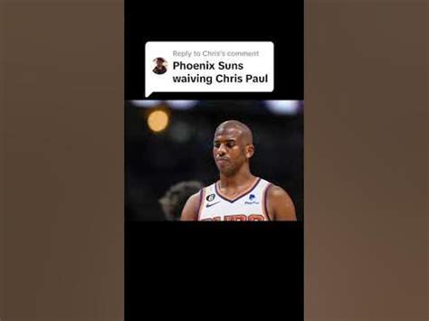 NBA legend Chris Paul is being waived by the Phoenix Suns - YouTube