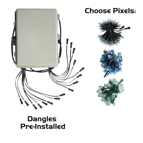 Pixie16 Controller Package With Pixels 16x100 Light O Rama