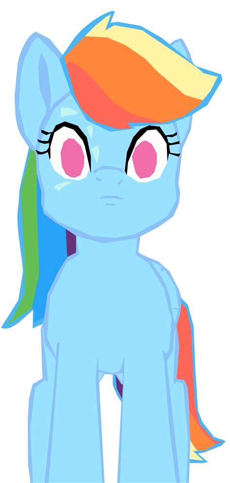 Mlp Rainbow Dash Base