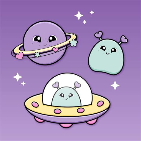 Premium Vector Cute Space