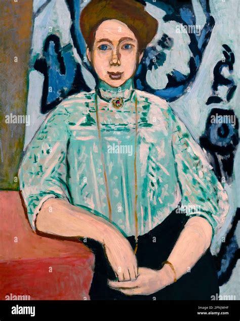 Portrait Of Greta Moll Henri Matisse 1908 Stock Photo Alamy