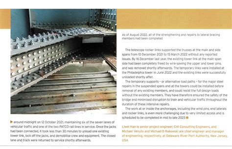 Chis Project Featured In Bridge Design And Engineering Magazine