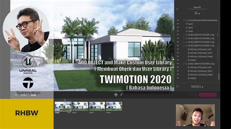 Add Object And Make Custom Library On Twinmotion 2020 Youtube