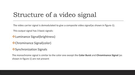 Color Tv Pattern Generator Pptx