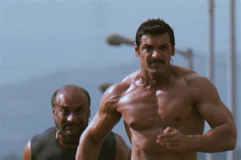 John Abraham Body Building Shoot Out At Wadala