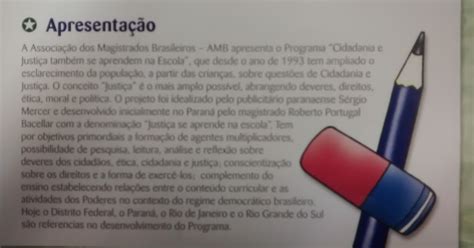 ESTUDAR E APRENDER É AQUI Projeto Justiça se aprende na escola