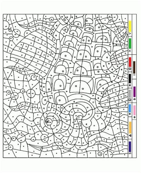 Dibujos Para Colorear Dificiles Con Numeros My Xxx Hot Girl